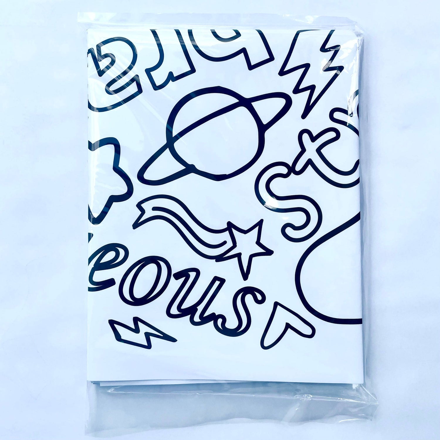 Positive Affirmations Coloring Tablecloth – Olive + Emme